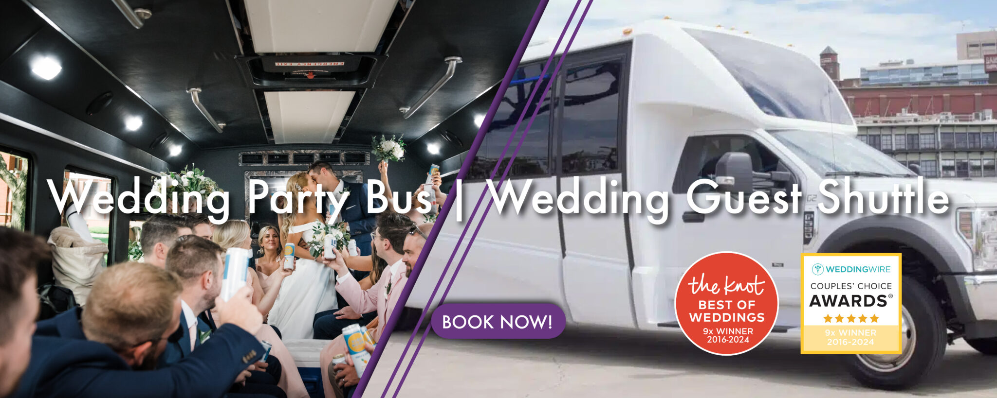 How Much Does Wedding Transportation Cost - Platinum Party Bus