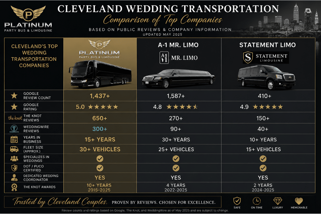 Which Cleveland Limo Company Has the Best Reviews?